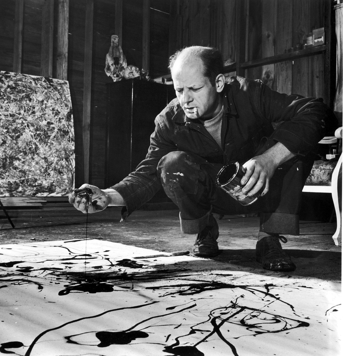 Jackson Pollock Biography – Alina Arts Gallery – Original Watercolor ...